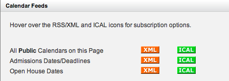 Use iCal feeds to synchronize multiple calendar systems – Finalsite Support
