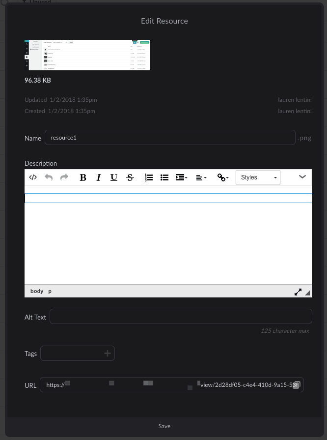 Add a resource – Finalsite Support