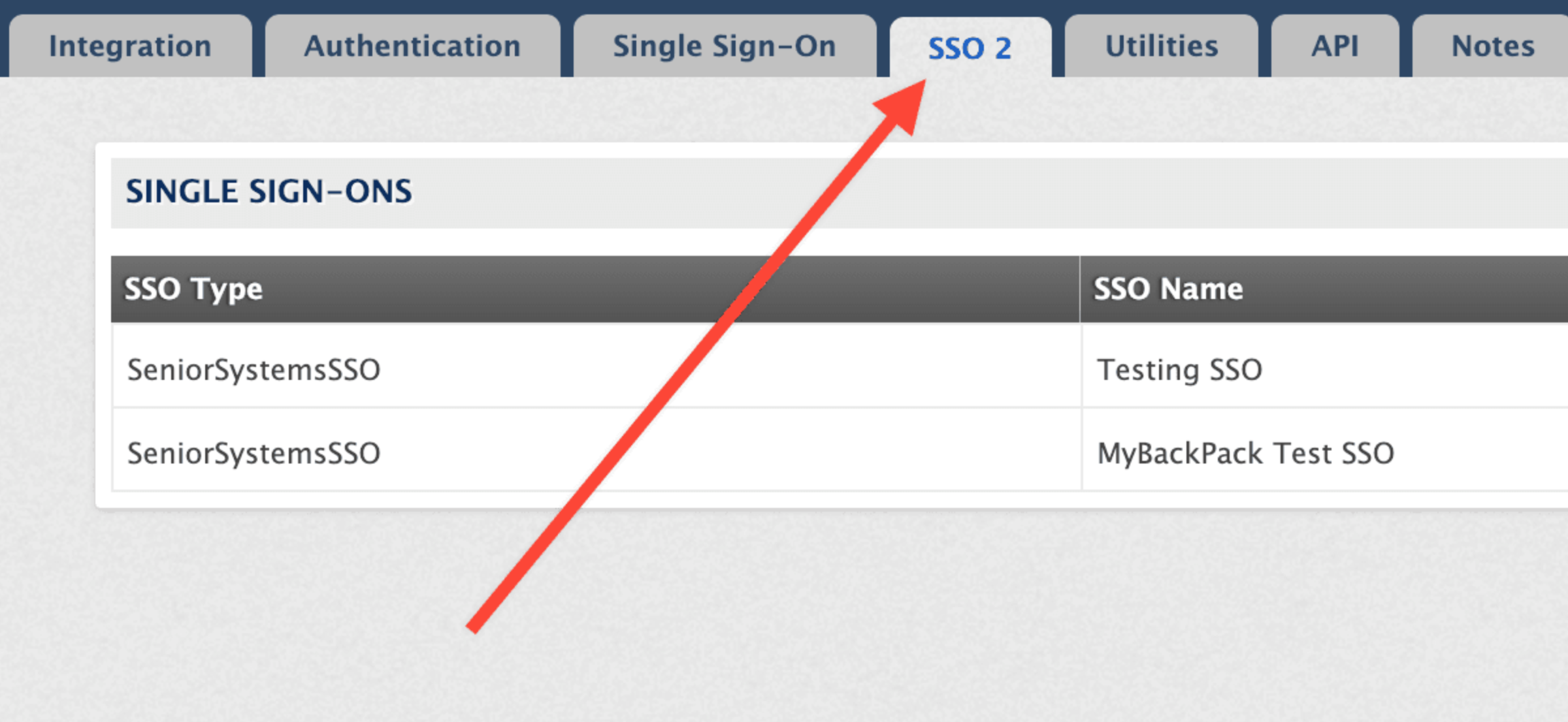Creating SSO links with the SSO2 tab – Finalsite Support Creating SSO links with the SSO2 tab – Finalsite Support