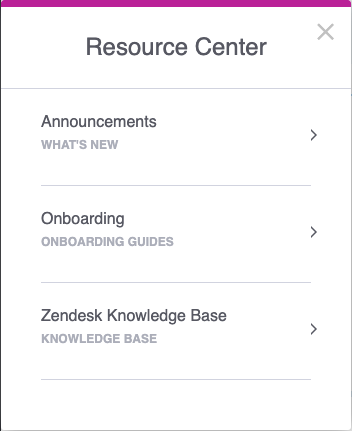 Composer left navigation – Finalsite Support