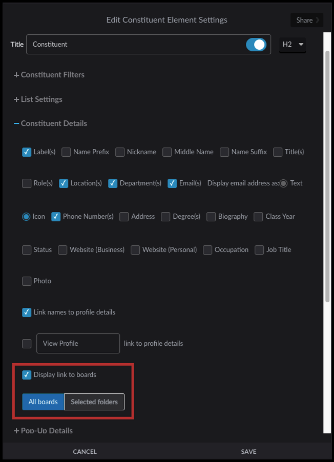 Posts for Teacher Pages Step 5: Configure the Directory Page – Finalsite Support